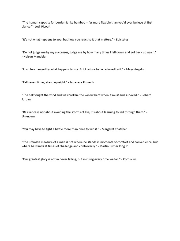 Favourite Quotes | PDF