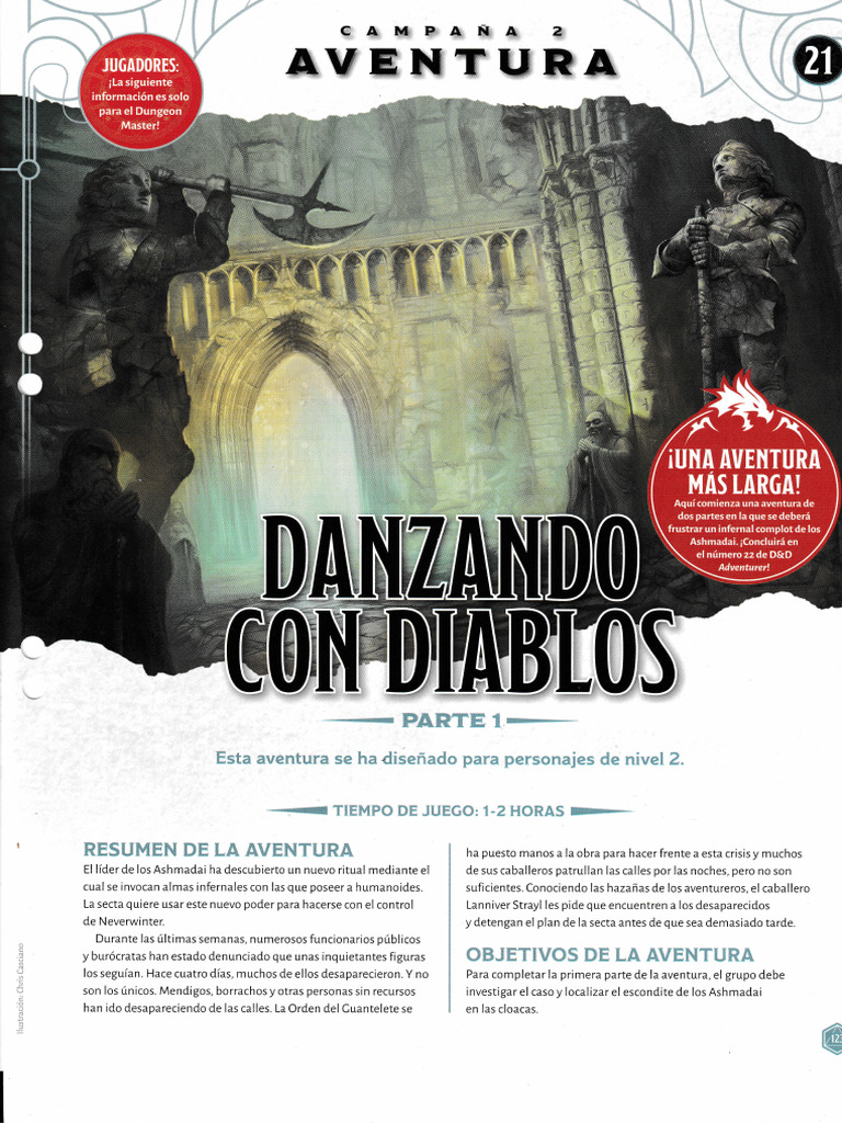 Aventura de D&D: Ashmadai en Neverwinter | PDF