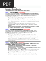 Extended Essay Grade Boundaries 2024 | PDF