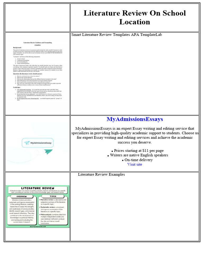 Comprehensive Literature Review Guide | PDF | Methodology | Essays