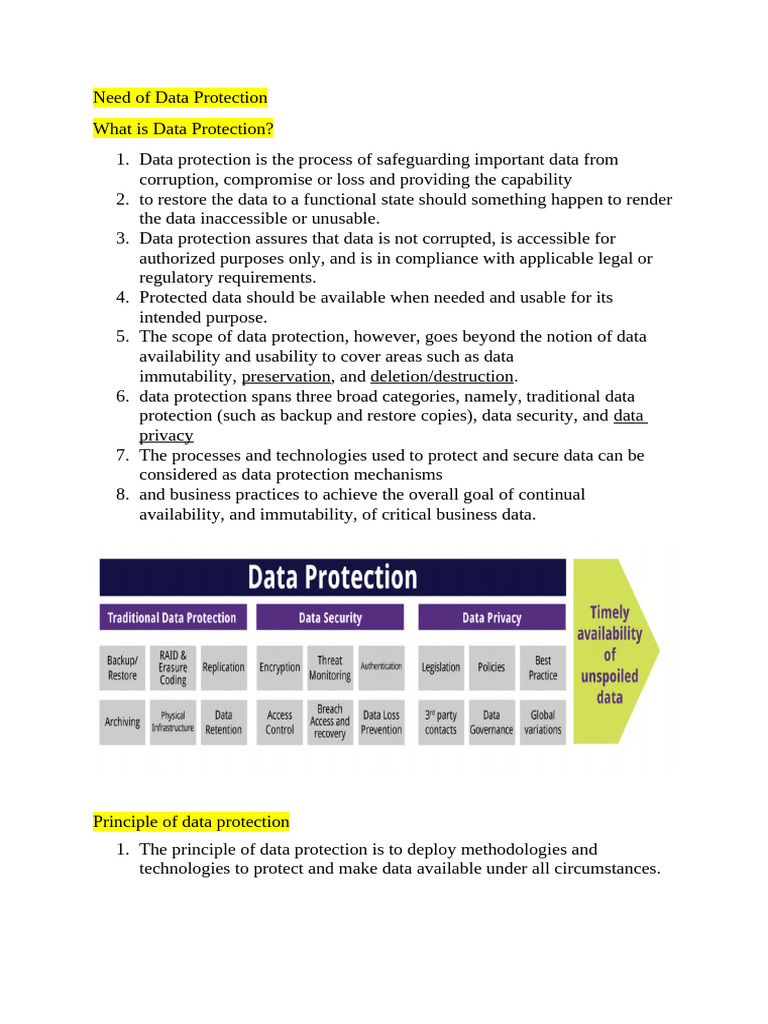 Section 2 Data Protection | PDF | Backup | Computer Data Storage