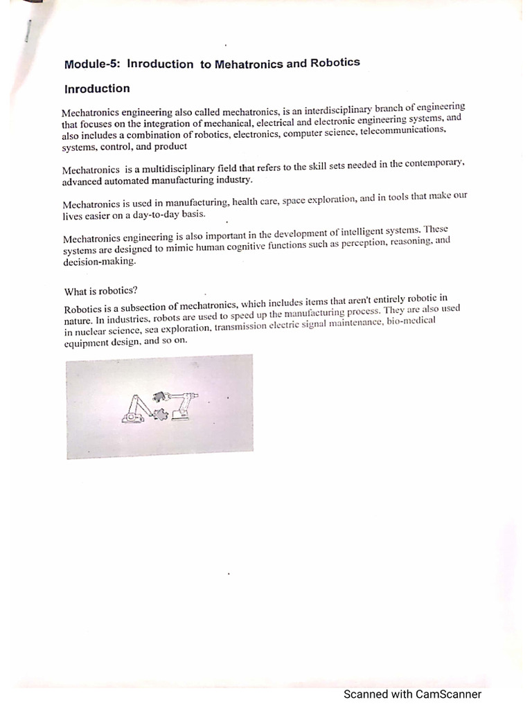 IME Module - 5 | PDF