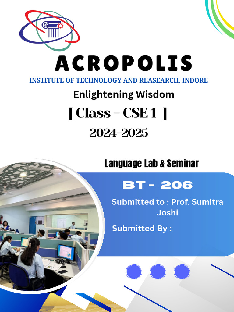 Cs1 Front Page - Edited | PDF