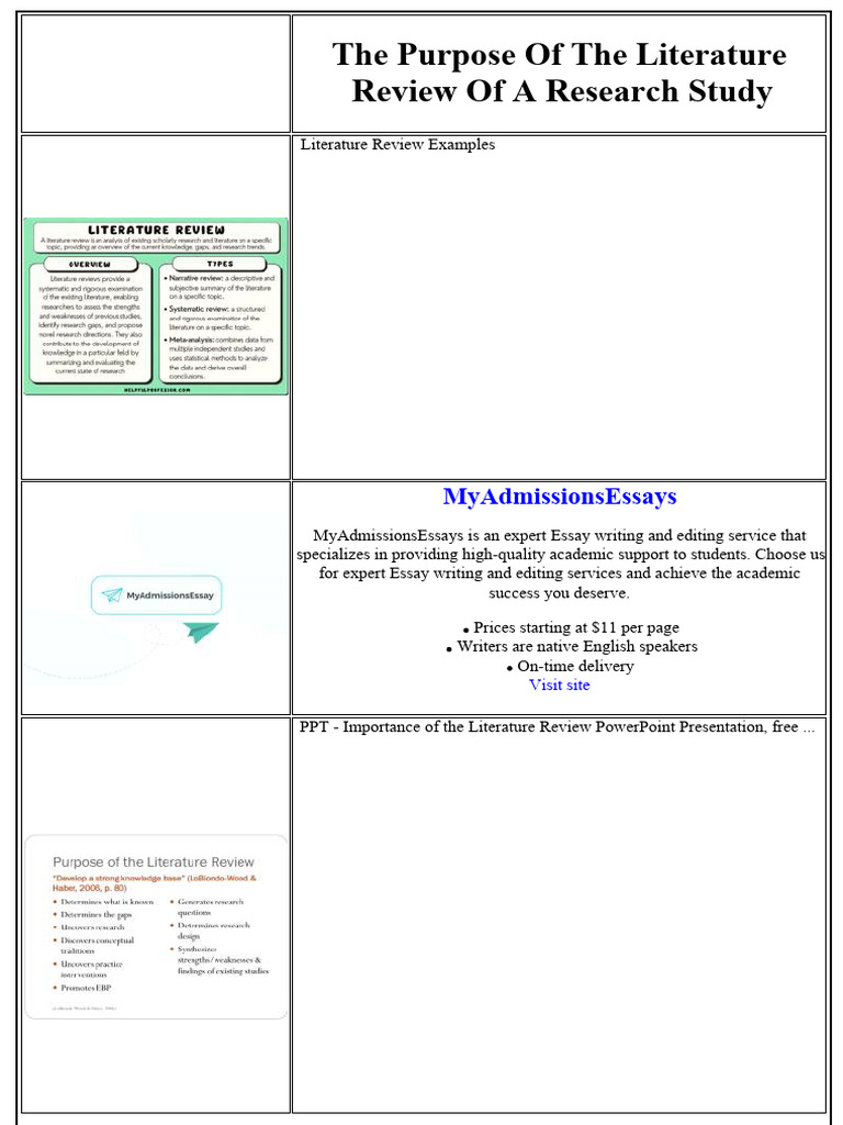Importance of Literature Review in Research | PDF | Water Heating | Welding