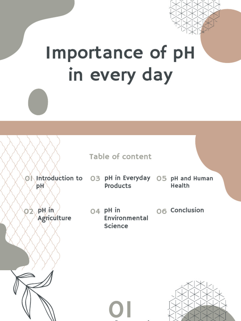 Elegant Education Pack For Students by Slidesgo | PDF | Ph | Soil