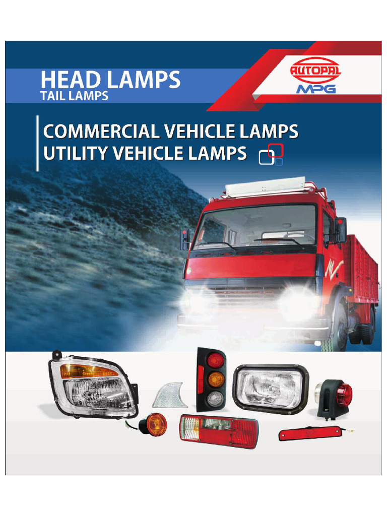 Commercial Vehicle Lamps | PDF