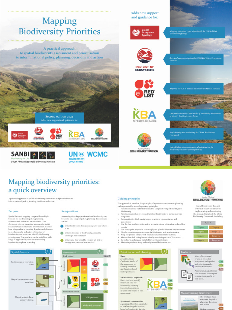 Biodiversity Mapping Guide 2024 | PDF | Biodiversity | Conservation Biology