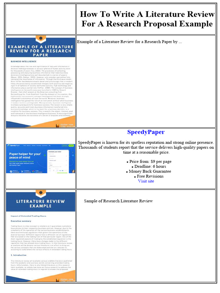 Writing a Literature Review Guide | PDF | Children's Literature | Welding