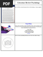 MLA Literature Review Examples Guide | PDF | Qualitative Research
