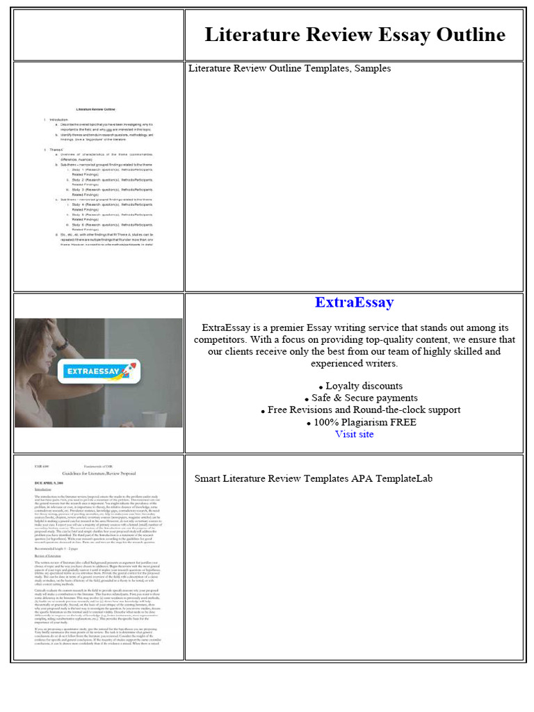 Literature Review Essay Outline | PDF | Gestational Diabetes ...