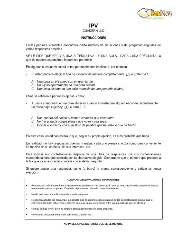 IPV Cuadernillo | PDF | Internet