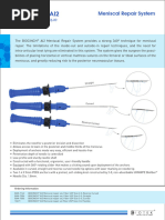 FiberStitch™ Meniscal Repair Technique | PDF | Surgical Suture ...