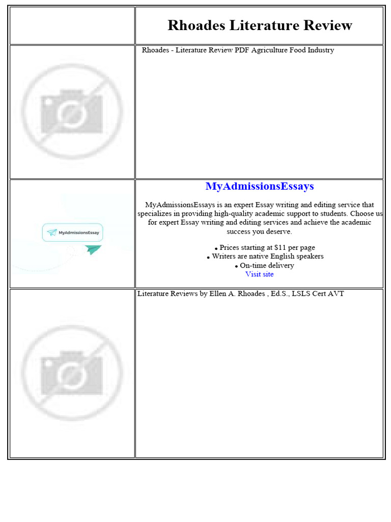 Rhoades Literature Review | PDF | Carbon Nanotube | Human Trafficking