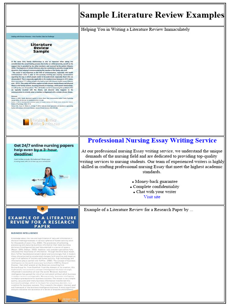 Sample Literature Review Examples | PDF | Welding | Construction