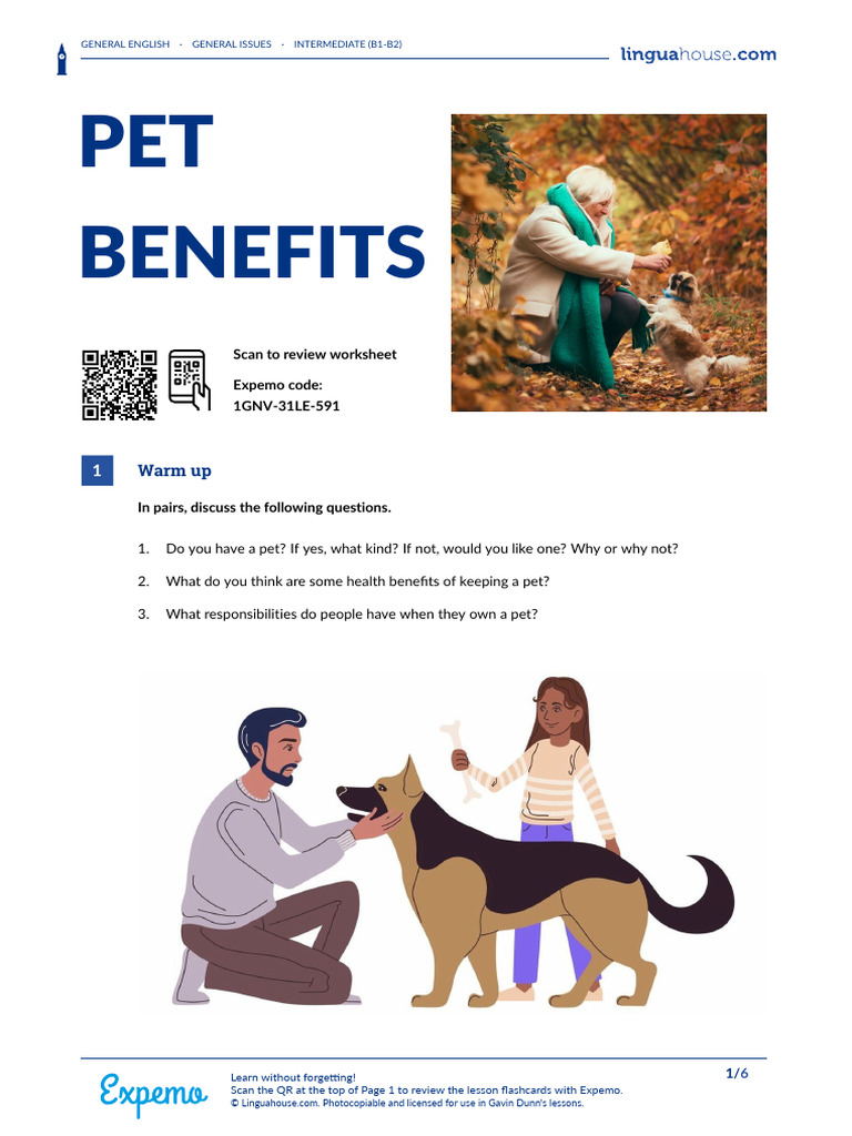 Health Benefits of Pet Ownership | PDF | Pet | Stroke