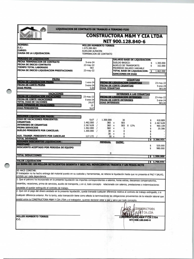 Miller Humberto Torres | PDF