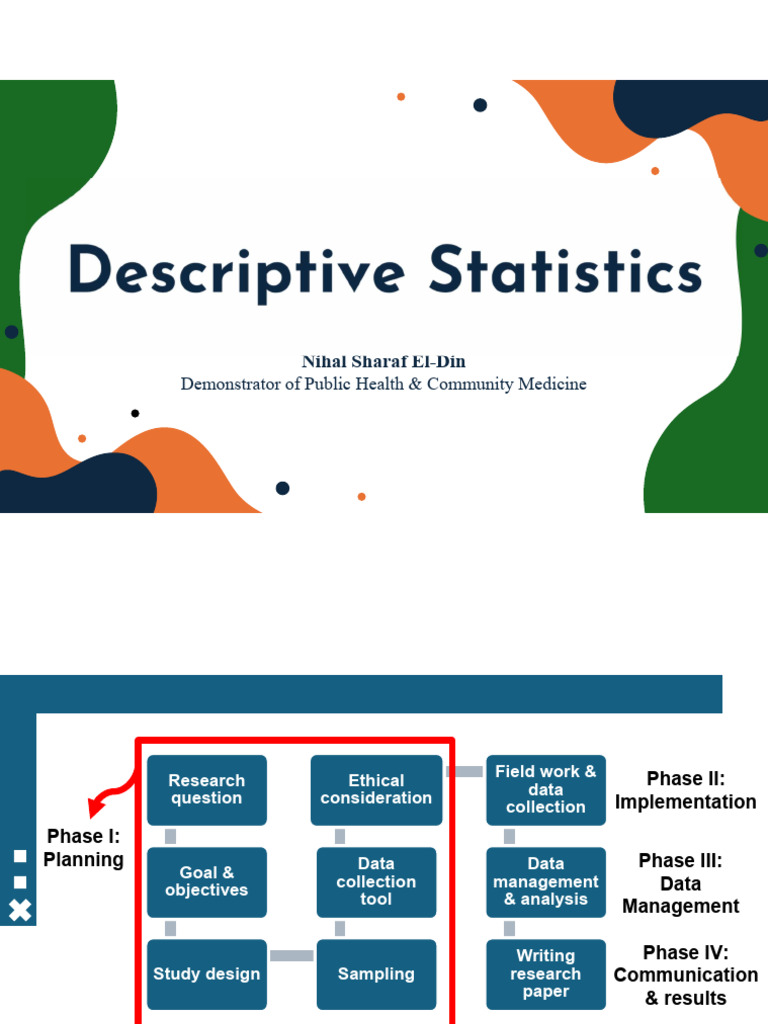 Understanding Descriptive Statistics in Health | PDF | Variance ...