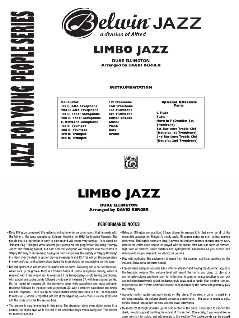 Limbo Jazz | PDF