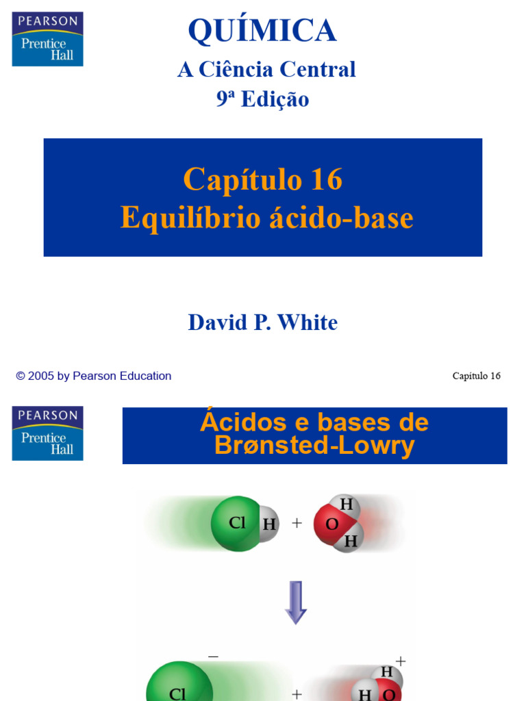 Equilíbrio Ácido-Base na Química | PDF | Sal (Química) | Ácido