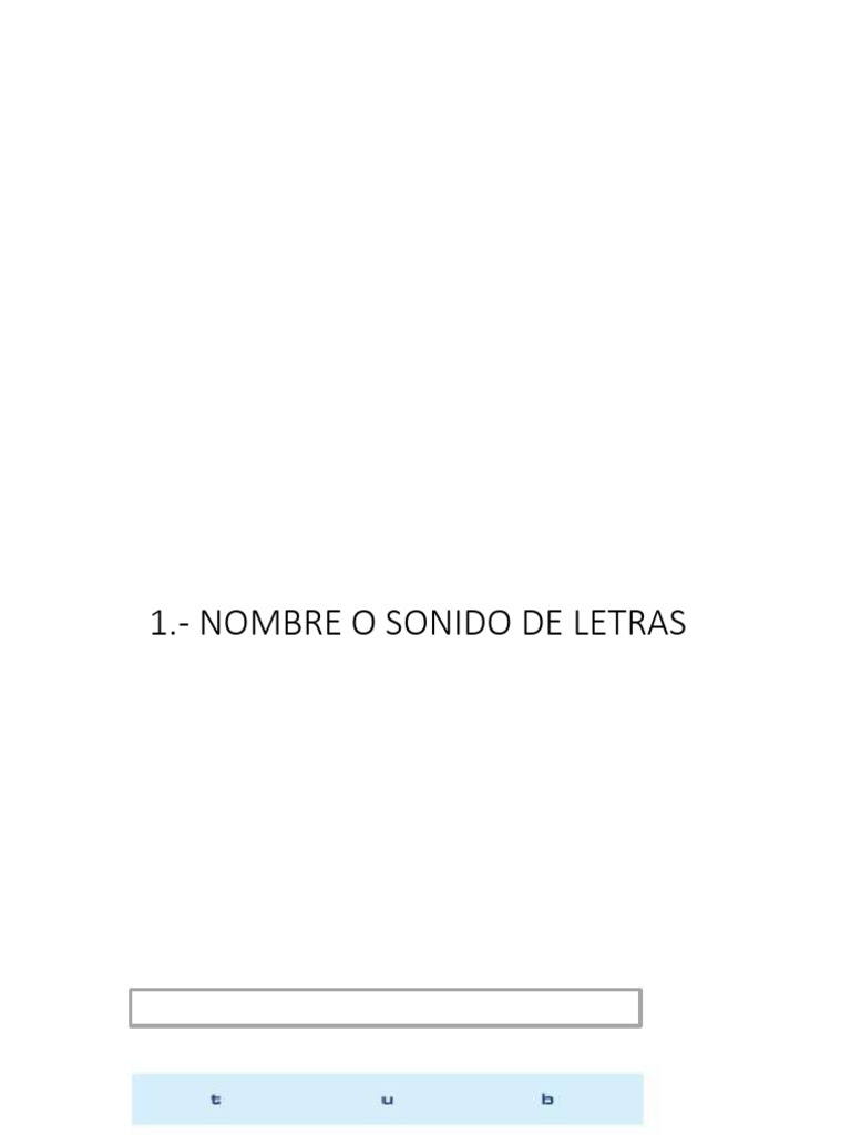 Cuadernillo de Aplicacion Prolec R | PDF