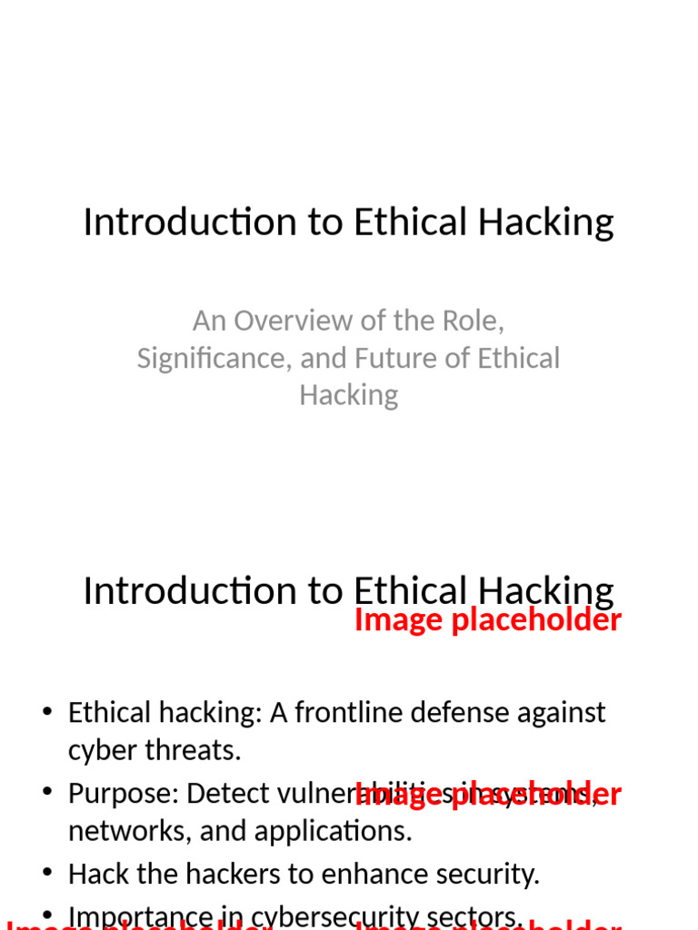 Introduction To Ethical Hacking | PDF