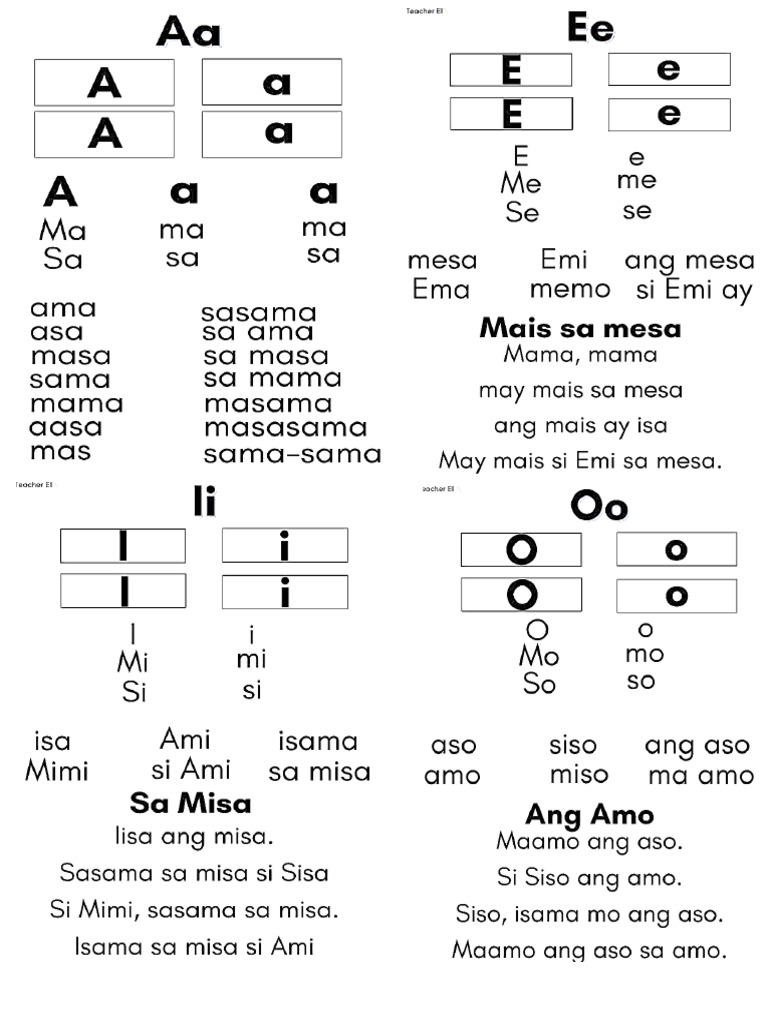 Marungko Approach | PDF