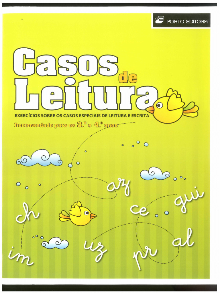 Casos de Leitura-LP-Exercícios-3º-4ºAno-Pag-4 a 39 | PDF