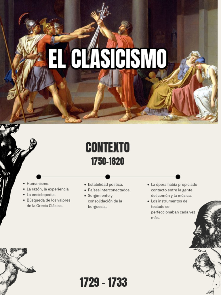 El Clasicismo Musical, La Época Clásica | PDF | Wolfgang Amadeus Mozart | Periodo Clásico (Música)