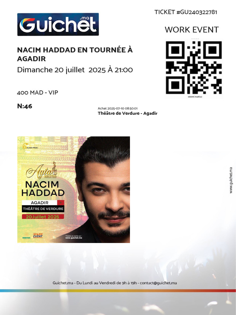Nacim Haddad en Tournée à Agadir | PDF