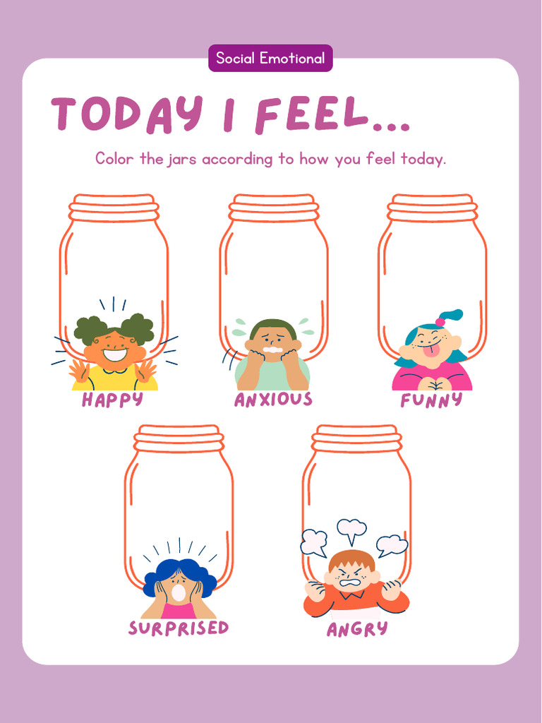 Today I Feel Socioemotional Activity - 20250722 - 060035 - 0000 | PDF