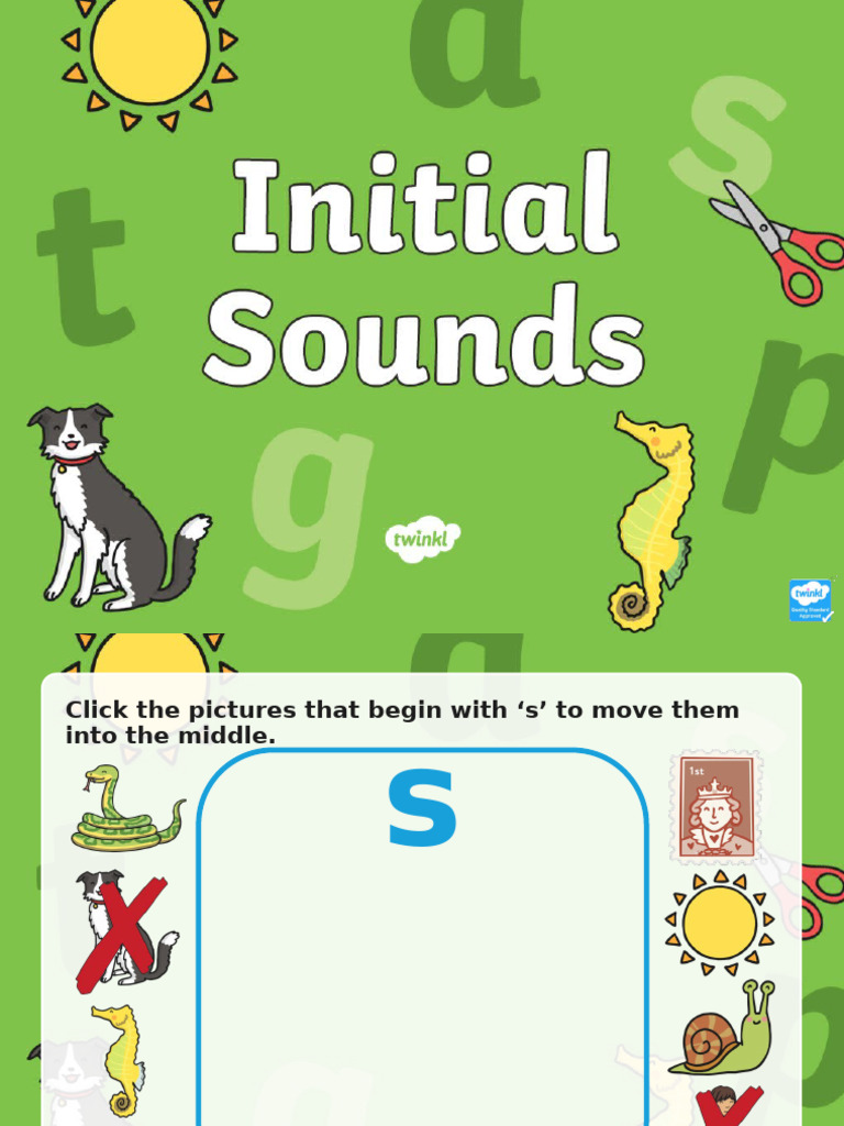 Interactive Picture Sorting Game | PDF