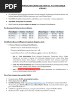 Jamaica Police Record Check Guide | PDF | Criminal Record | Identity ...