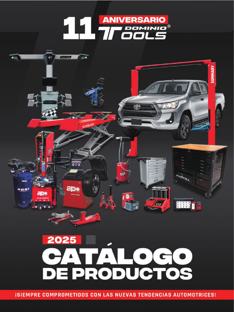 Catálogo Dominio Tools 2025 | PDF | Camión | Motores