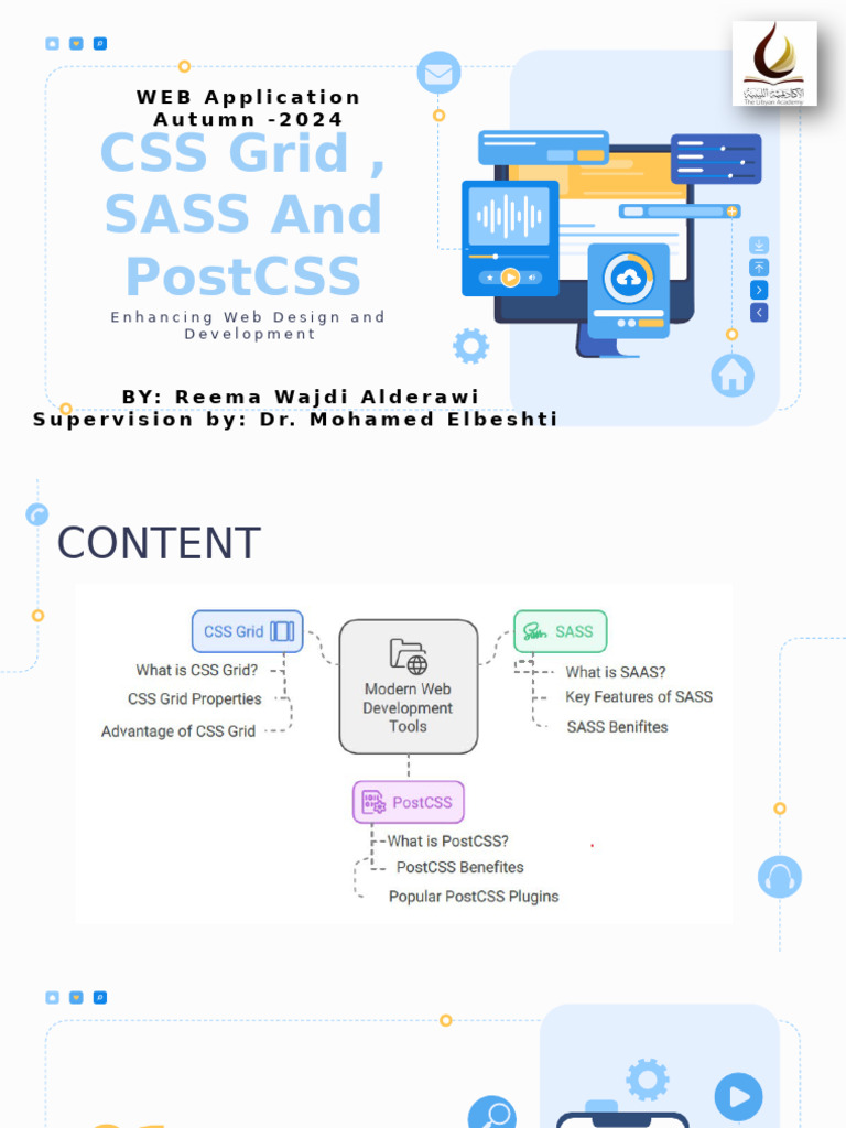 Css Grid, Sass and PstCss - Reema Wajdi WEB Autumn 2024 | PDF | Systems Architecture | Computer ...