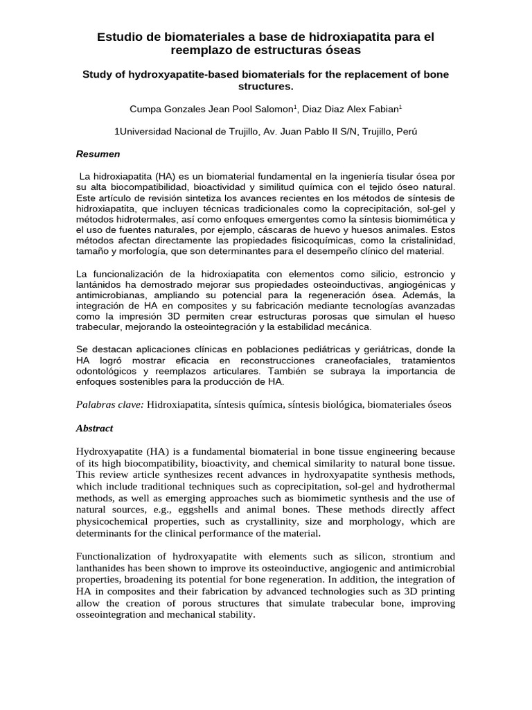 Articulo de Revision | PDF | Aluminio | Biomaterial