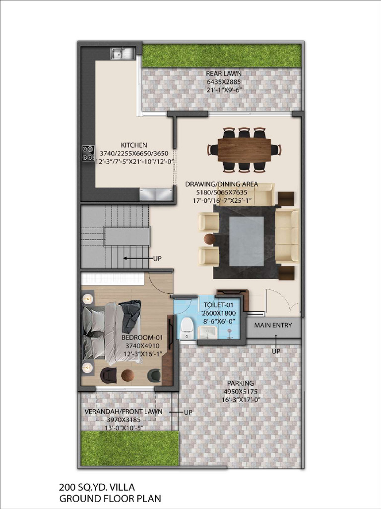 200 Sq. Yd. Villa | PDF