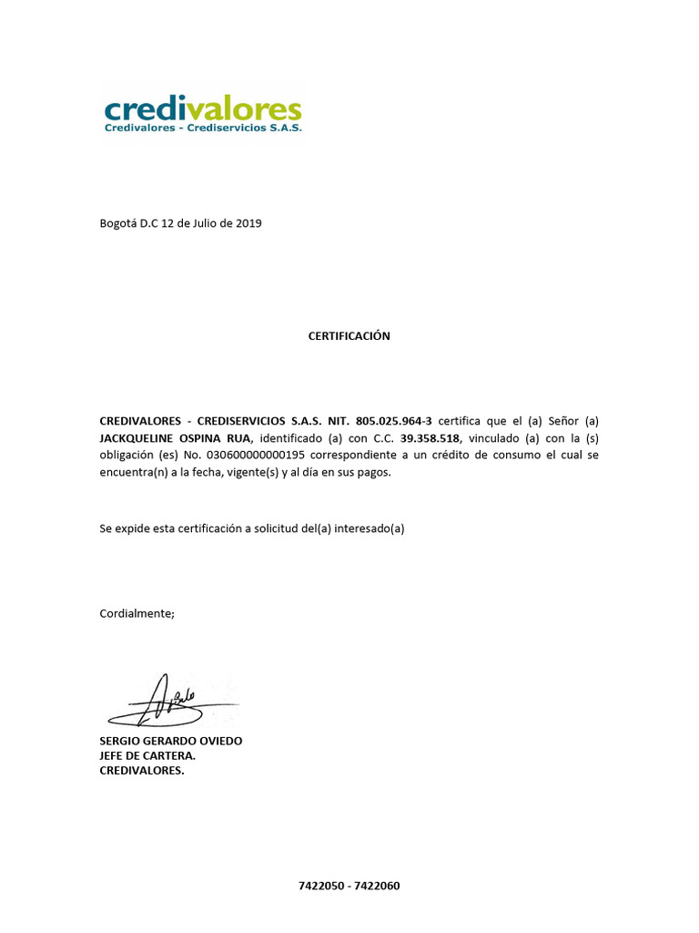 Credi Valor Es | PDF