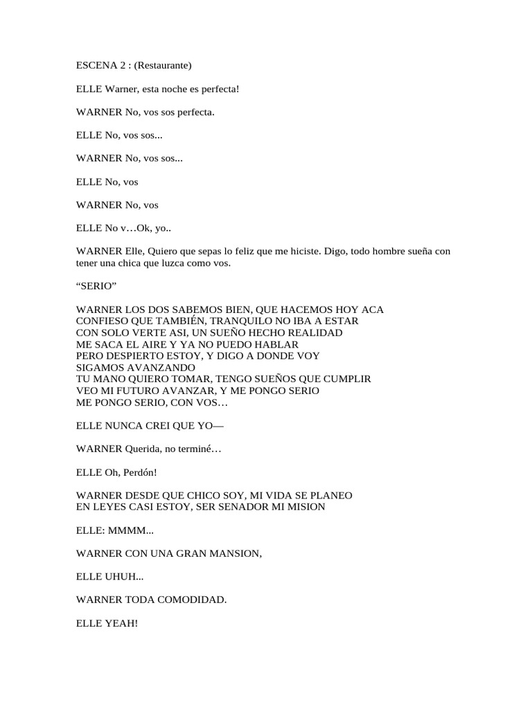 Escena 2 | PDF