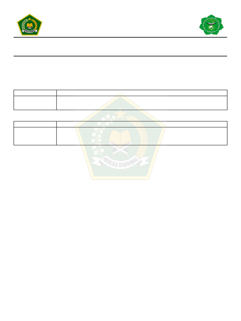 CONTOH Rapor XI - IPS.1 | PDF