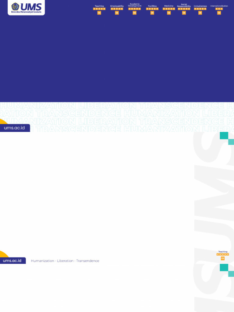 Template Presentasi Resmi UMS (2024) v2 | PDF