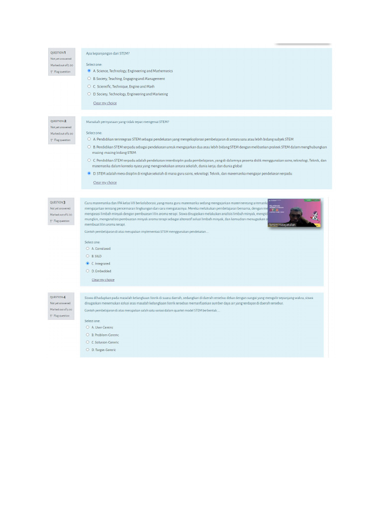 Contoh Proyek STEM Untuk Siswa SMA | PDF