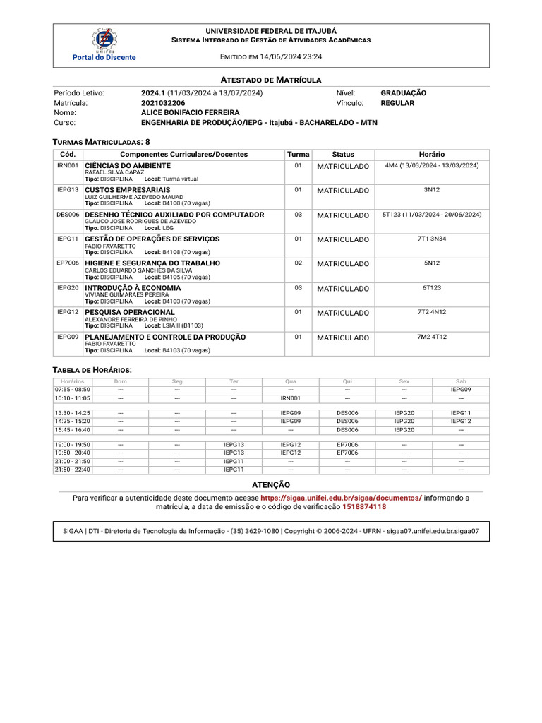 Sistema Integrado de Gestão de Atividades Acadêmicas | PDF | Science ...
