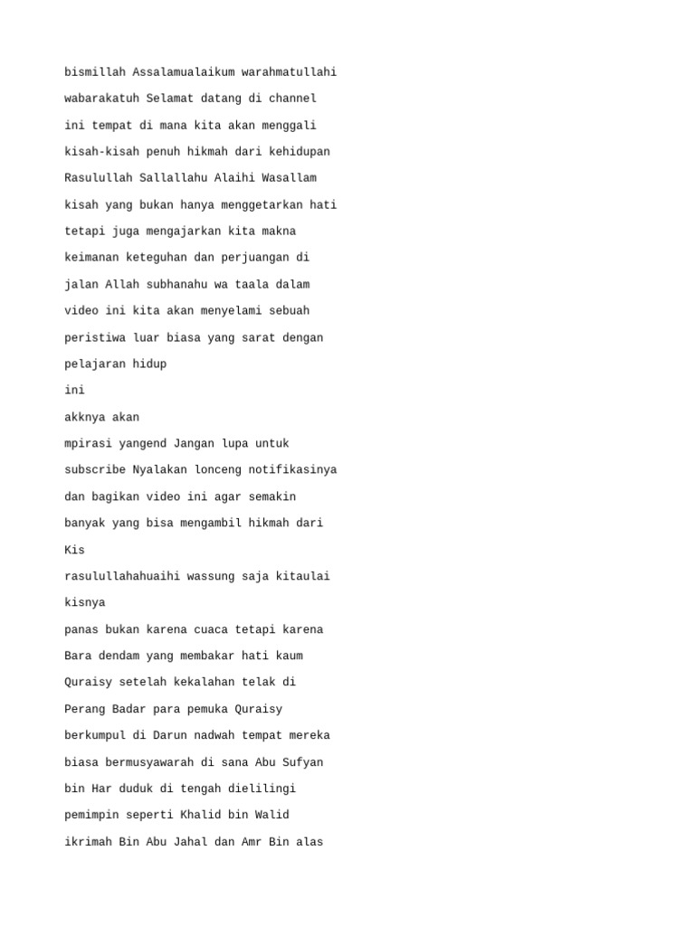 PERANG UHUD Kisah Heroik para Syuhada Dan Kesedihan Rasulullah SAW # ...