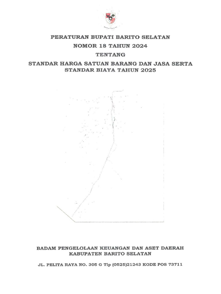 Perbup Barito Selatan Nomor 18 Tahun 2024 | PDF