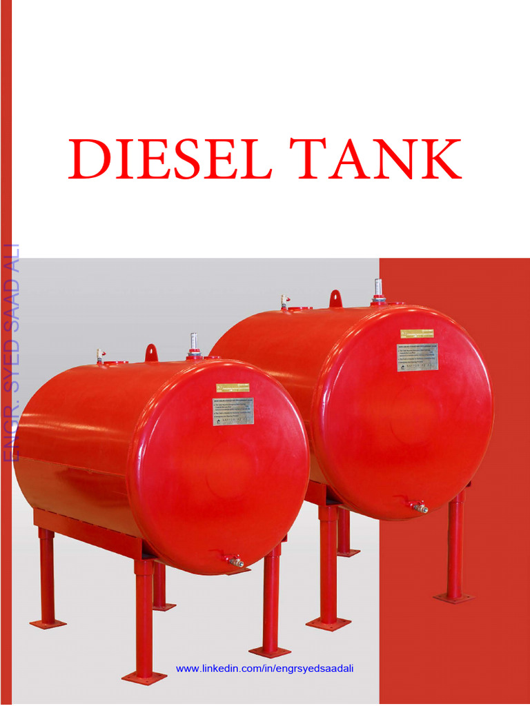 Diesel Tank For Fire Fighting Pump-NFPA 20 | PDF | Welding | Construction