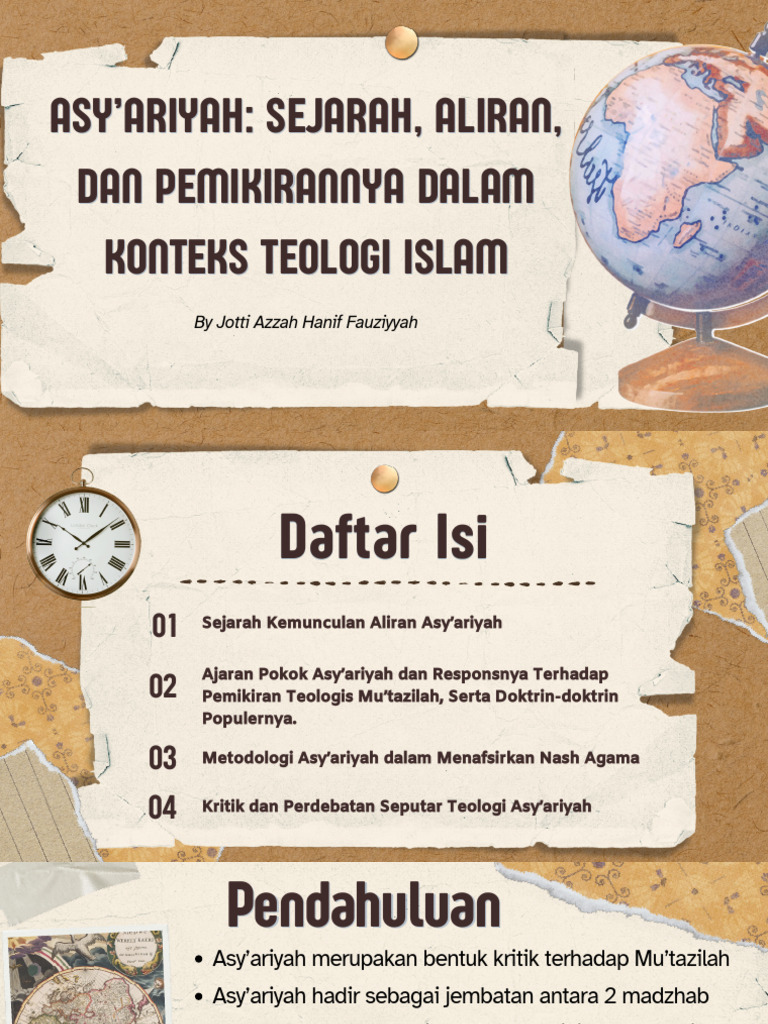 Sejarah dan Ajaran Teologi Asy'ariyah | PDF
