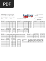Football Stat Sheet | PDF | National Football League Seasons | American ...