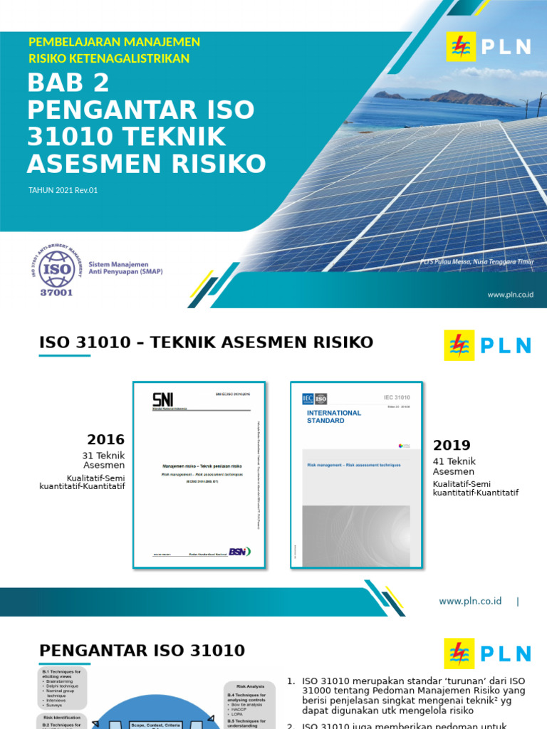 Teknik Asesmen Risiko ISO 31010 | PDF | Risiko | Kemungkinan
