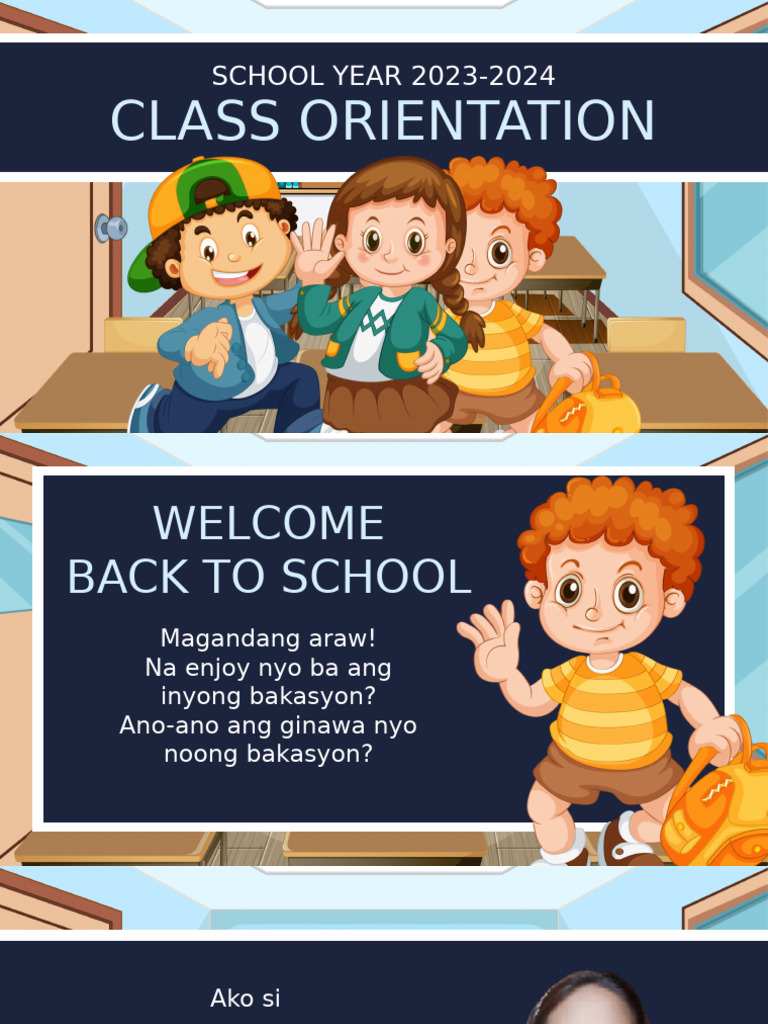 Class Orientation | PDF