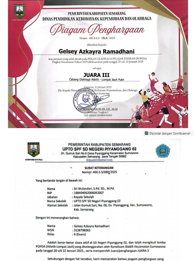 Piagam Terbaru Gelsey | PDF